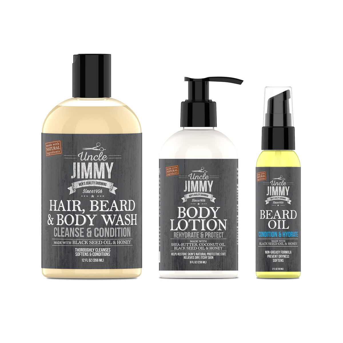 Man On The Go Daily Grooming Regimen | Uncle Jimmy – Uncle Jimmy Products